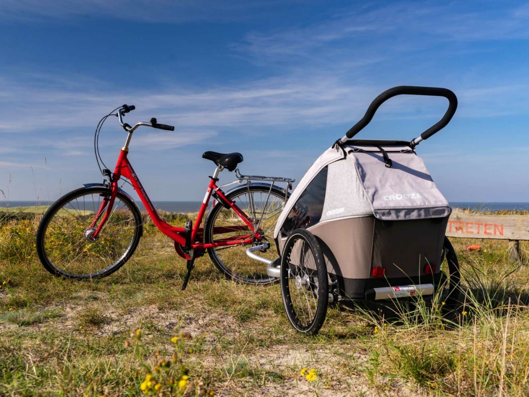 Kinderanhänger - Croozer für 1 Kind - De Insel-Radgeber